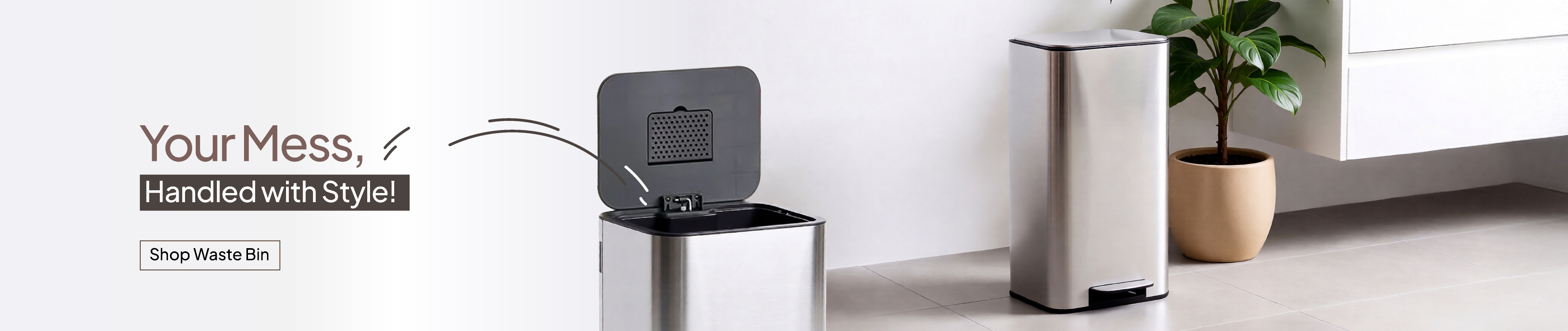 Waste Bins & Garbage Bins | Trash Cans for Home | Danube Home UAE