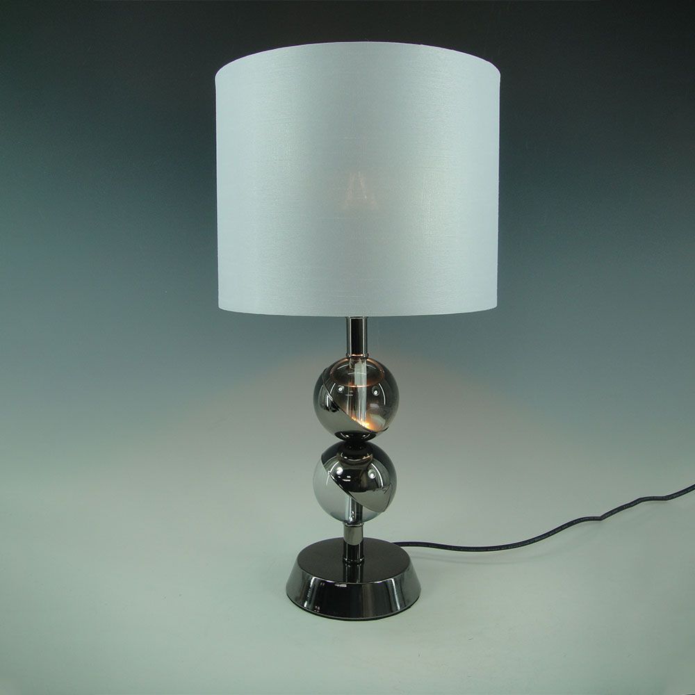 Buy Hampton Table Lamp Metal E27 Black 25X47Cm H Gs-2310081 Online ...