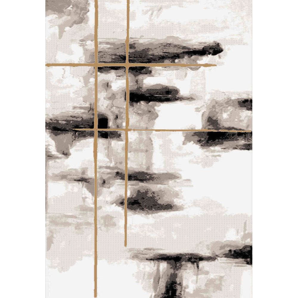 Buy Galeria Lux Modern Contemperory Rug 240x340 Grey White Online in ...