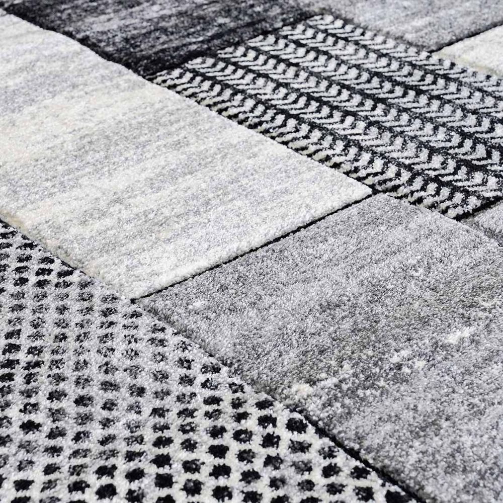 Buy Rugs Armada 120X170 B7487A Light Grey / White Online | Danube Home UAE