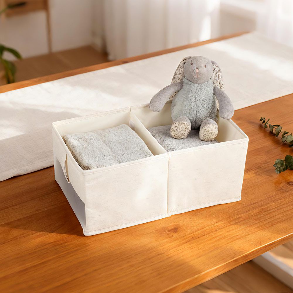 Shop Velora Fabric Closet Drawer Organizer 45 X 32 X 20 Cm Beige Online ...