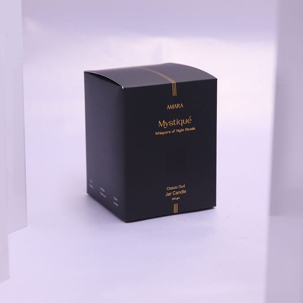 تسوّق Mystique (220G) Classic Oud Jar Candle عبر الإنترنت | دانوب هوم قطر