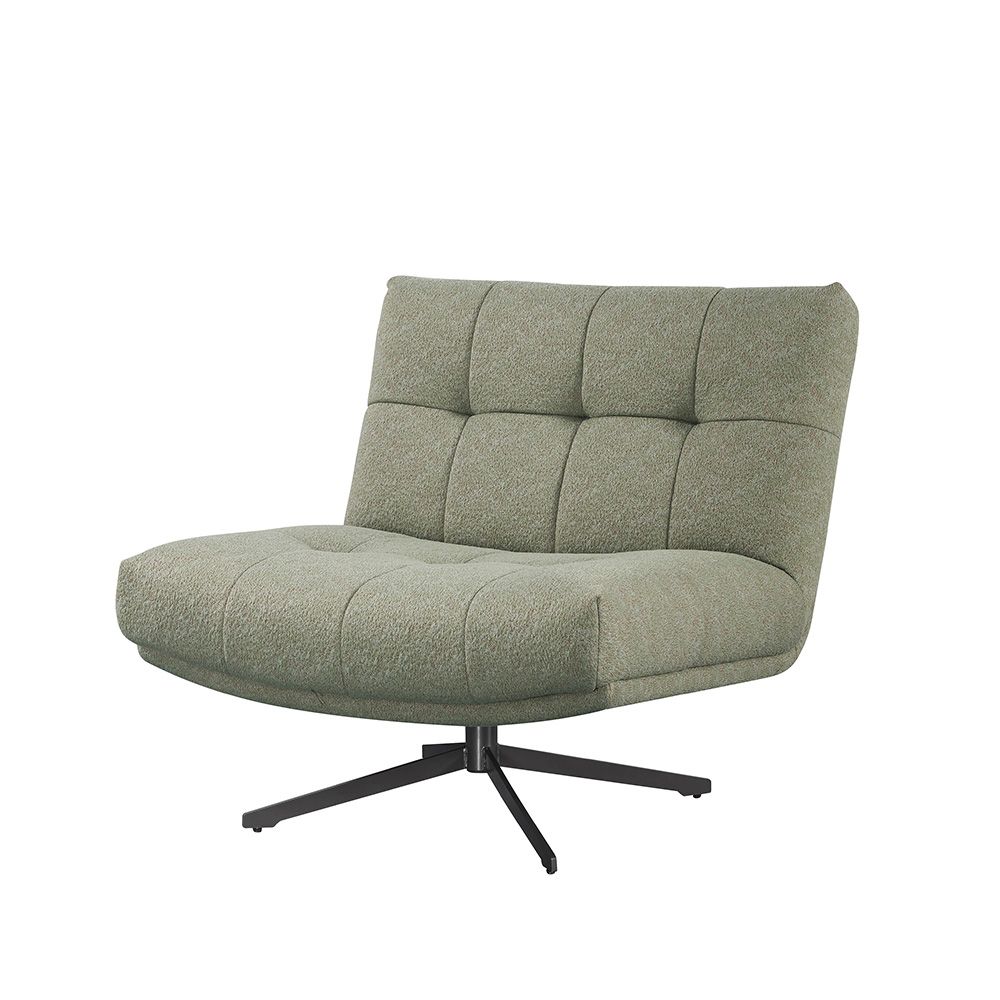 Buy Dyna 1-Seater Fabric Swivel Chair - Green - With 5-Year Warranty ...