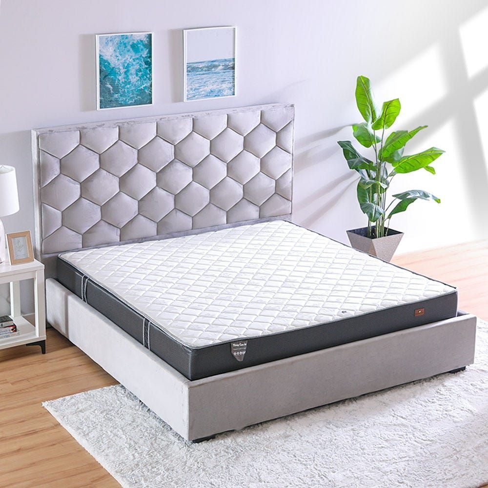 Buy iSleep Bonnel Spring Mattress with 2 Pillow Free 160 X 200 x 22cm ...