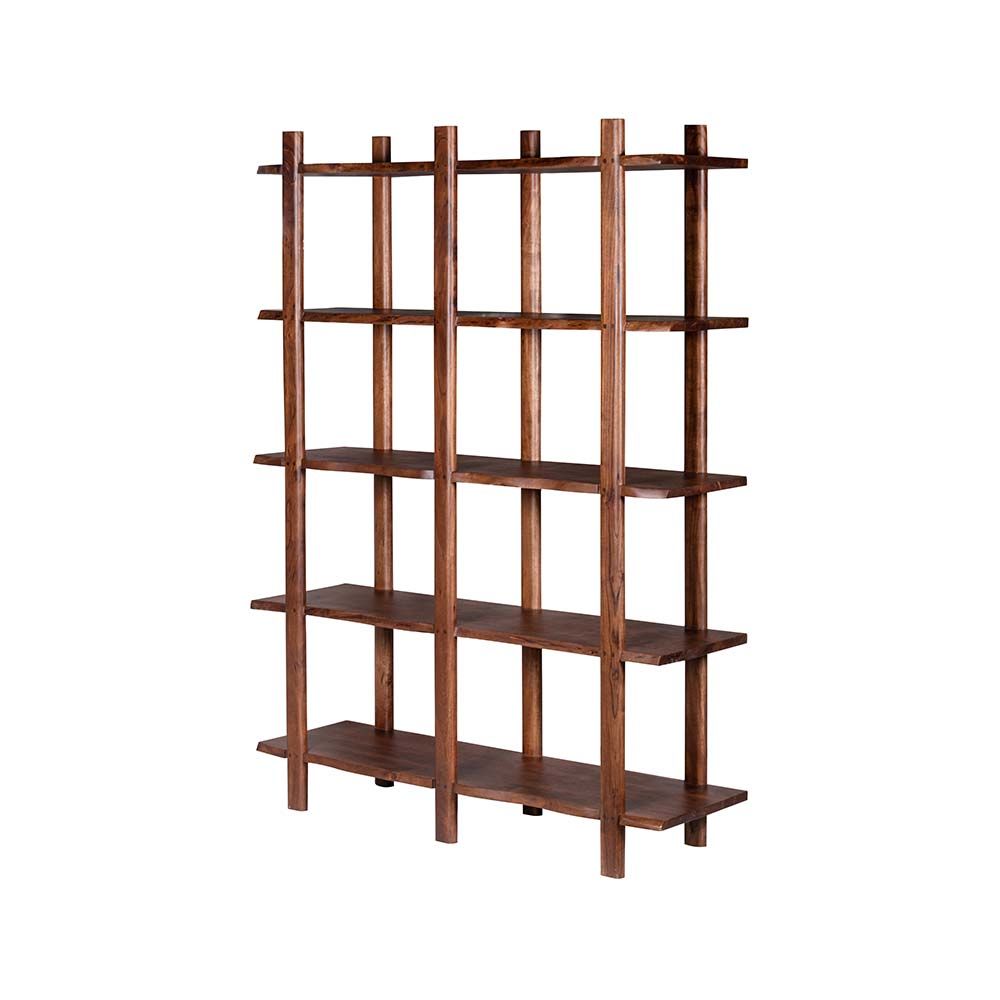 Buy Live Wooden Bookcase - Brown - With 2-Year Warranty Online | Danube ...
