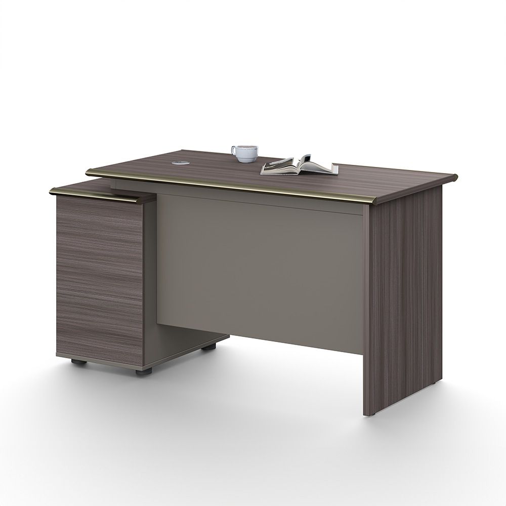 Buy Eupen Office Desk - Nice Oak/Grey - With 5-Year Warranty Online ...