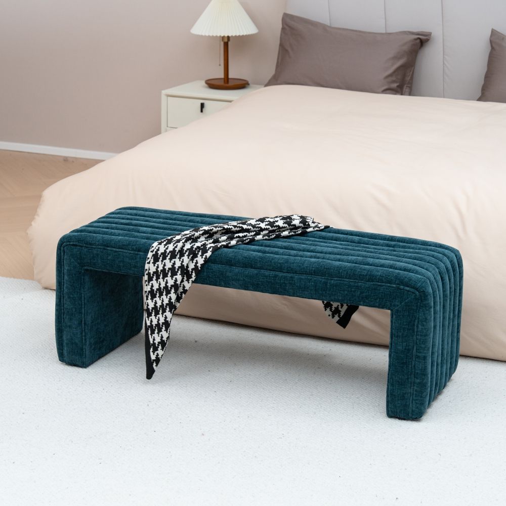 Buy Lizza Bench- Teal Blue Online | Danube Home UAE