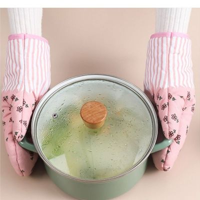 Oven Gloves Heat Resistant Kitchen Gloves For Baking Cooking Bbq Barbecue Etc