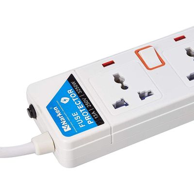 Narken E-Series Electric Universal Extension Cord 6 Socket 5 Meter ...