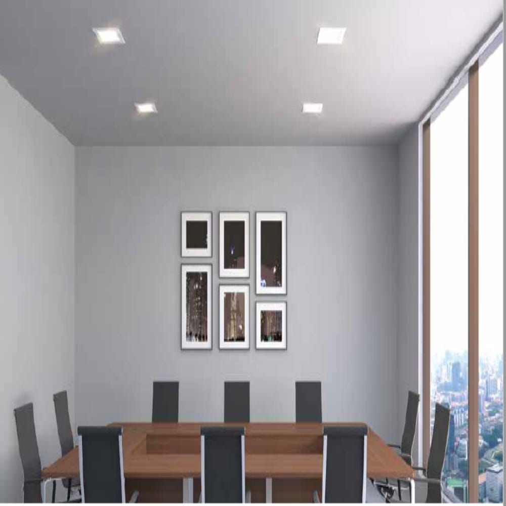 Buy Milano 6W E-Glow Led Panel Light Sq 6500K Online | Danube Home UAE