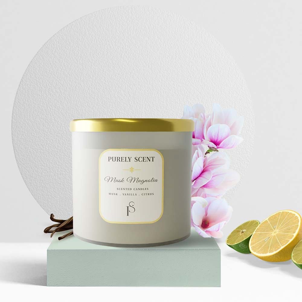 Buy Purely Scent Musk Magnolia 400g Online | Danube Home UAE