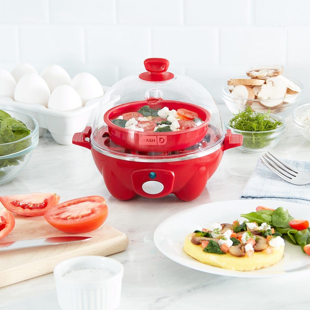 Dash Rapid Egg Cooker Red