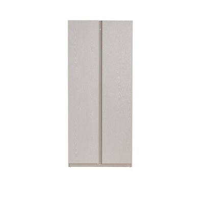 Infinity 2 Door Wardrobe W/ Hanger And Shelves- L.Taupe
