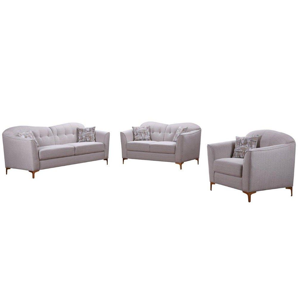 Buy Alermo Fabric Sofa Set Online | Danube Home UAE
