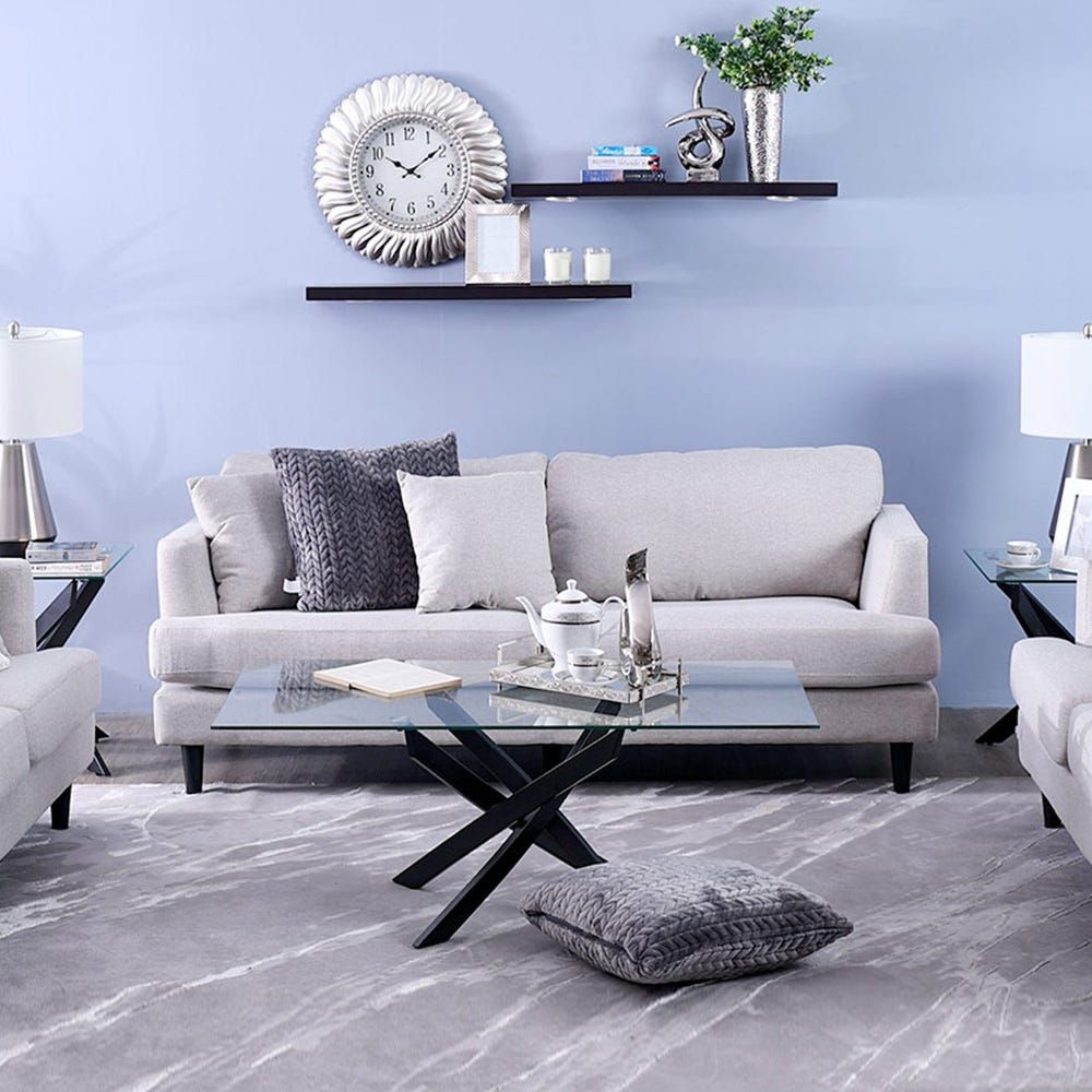 Buy Renz 3-Seater Fabric Sofa Online | Danube Home UAE