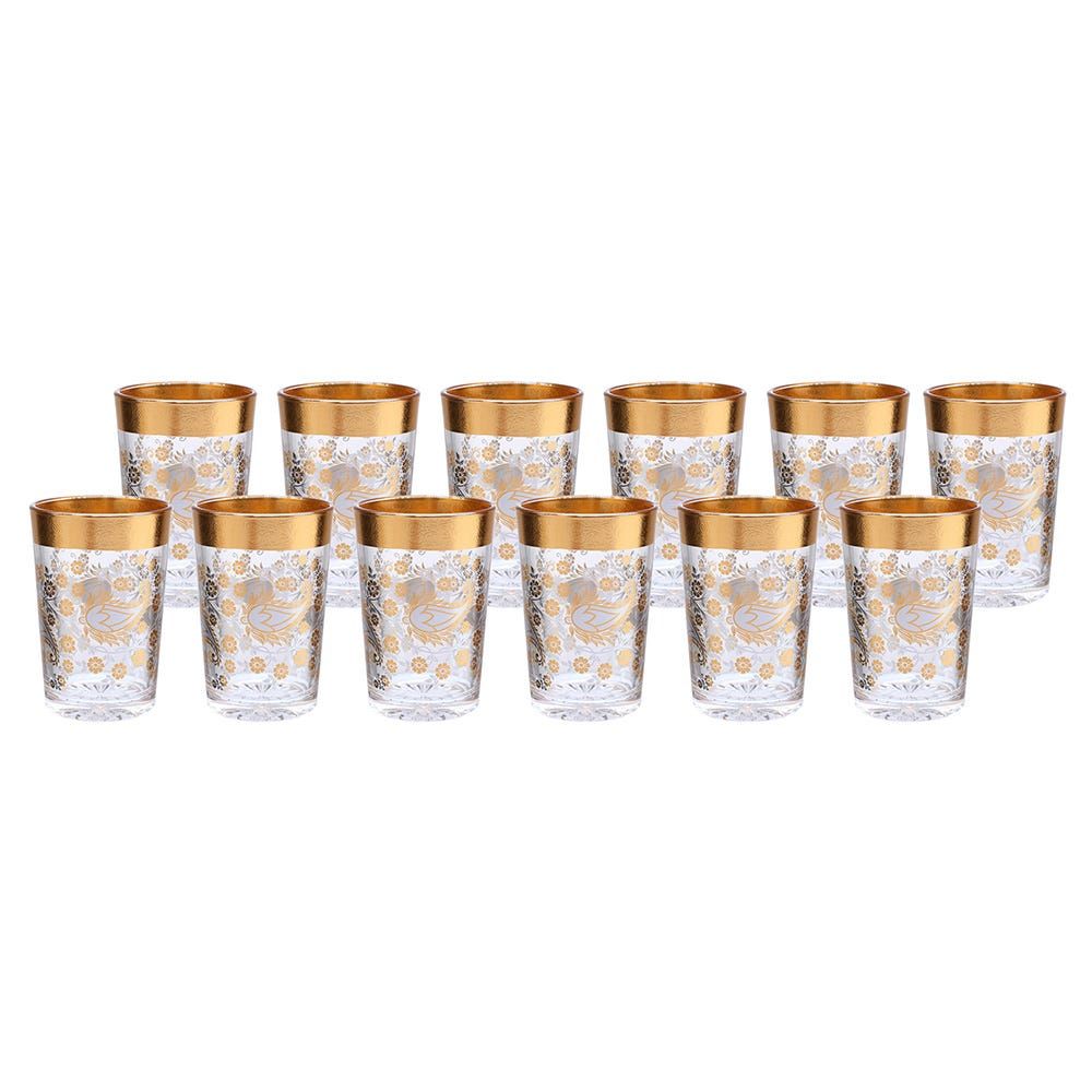Buy Orchid 12-Piece Glass Set 200Ml -Serve 12 Online | Danube Home UAE