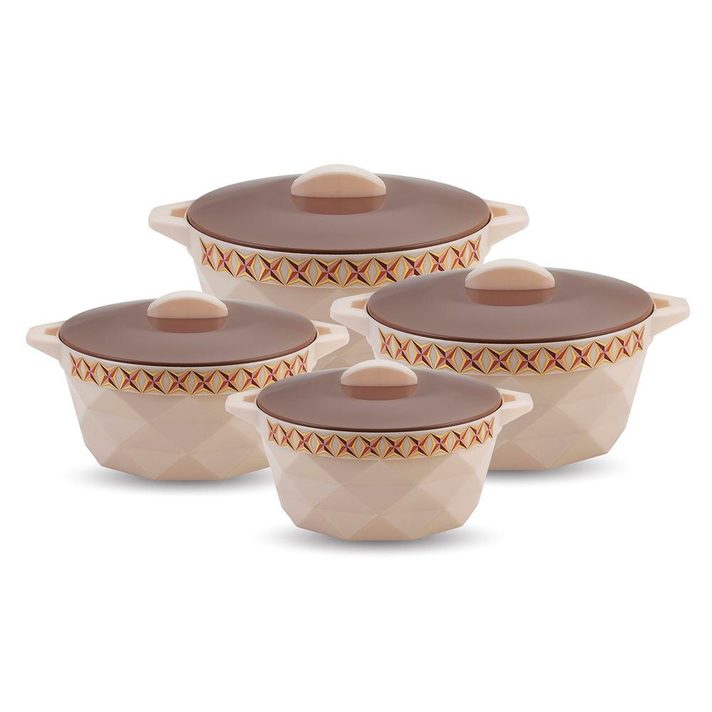 Buy Selvel Diamond Casserole 4Pc - PHPD04 Online | Danube Home UAE