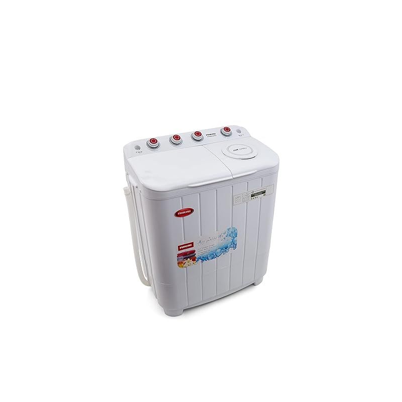 Buy NIKAI 9 Kg Top Load Semi Auto Twin Tub Washing Machine, White ...
