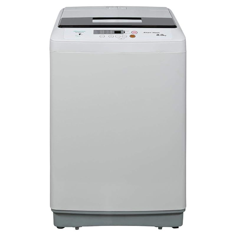 Buy Hisense 8kg Top Load Washing Machine, White - WTXB801G Online ...