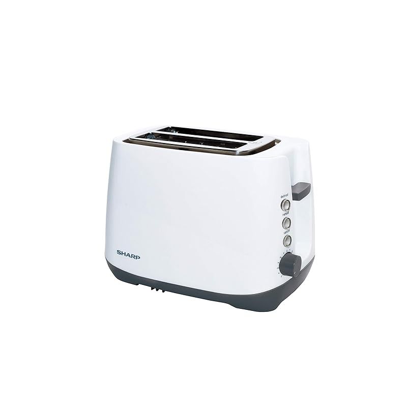 Buy SHARP 2 SLICE 850W KZ-T11-W3 COOL TOUCH HOUSING TOASTER WHITE ...