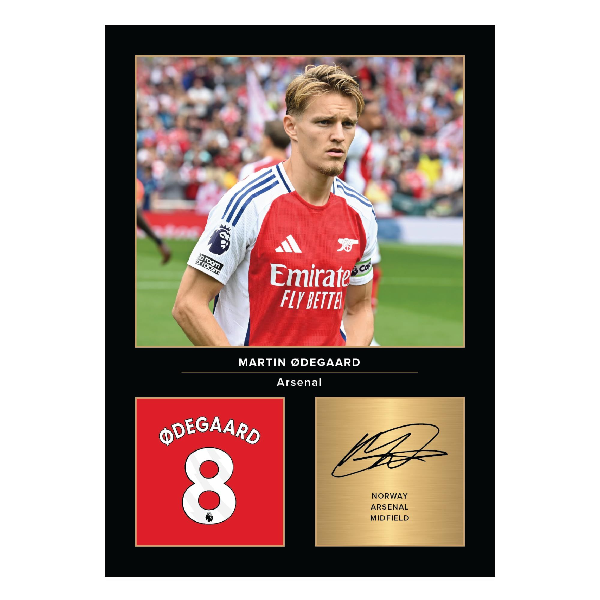 Buy ALAYRA Martin degaard Signed A4 Printed Photo Picture Display Gift ...