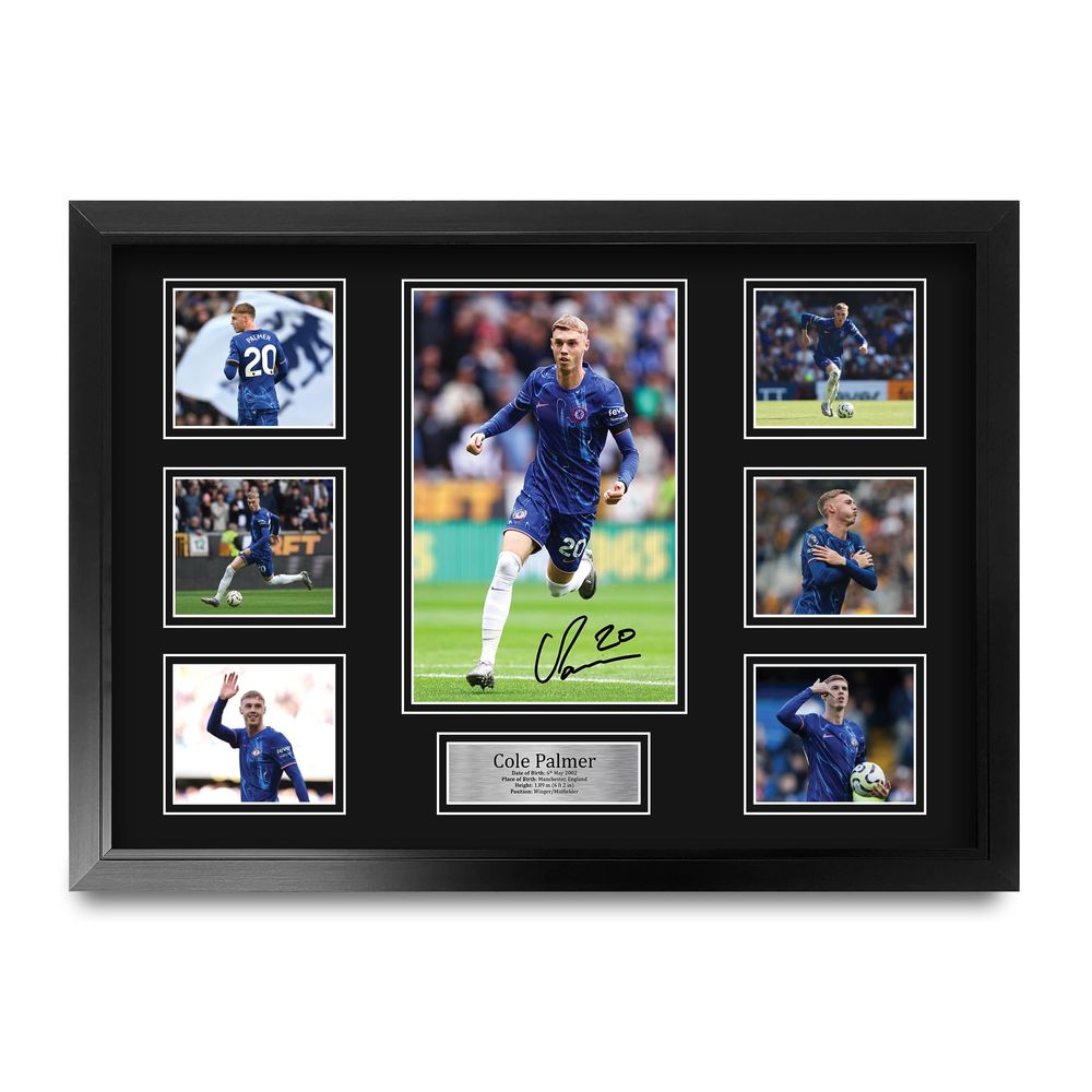 اشترِ ALAYRA Cole Palmer Chelsea Gifts Printed Signed Autograph Picture ...