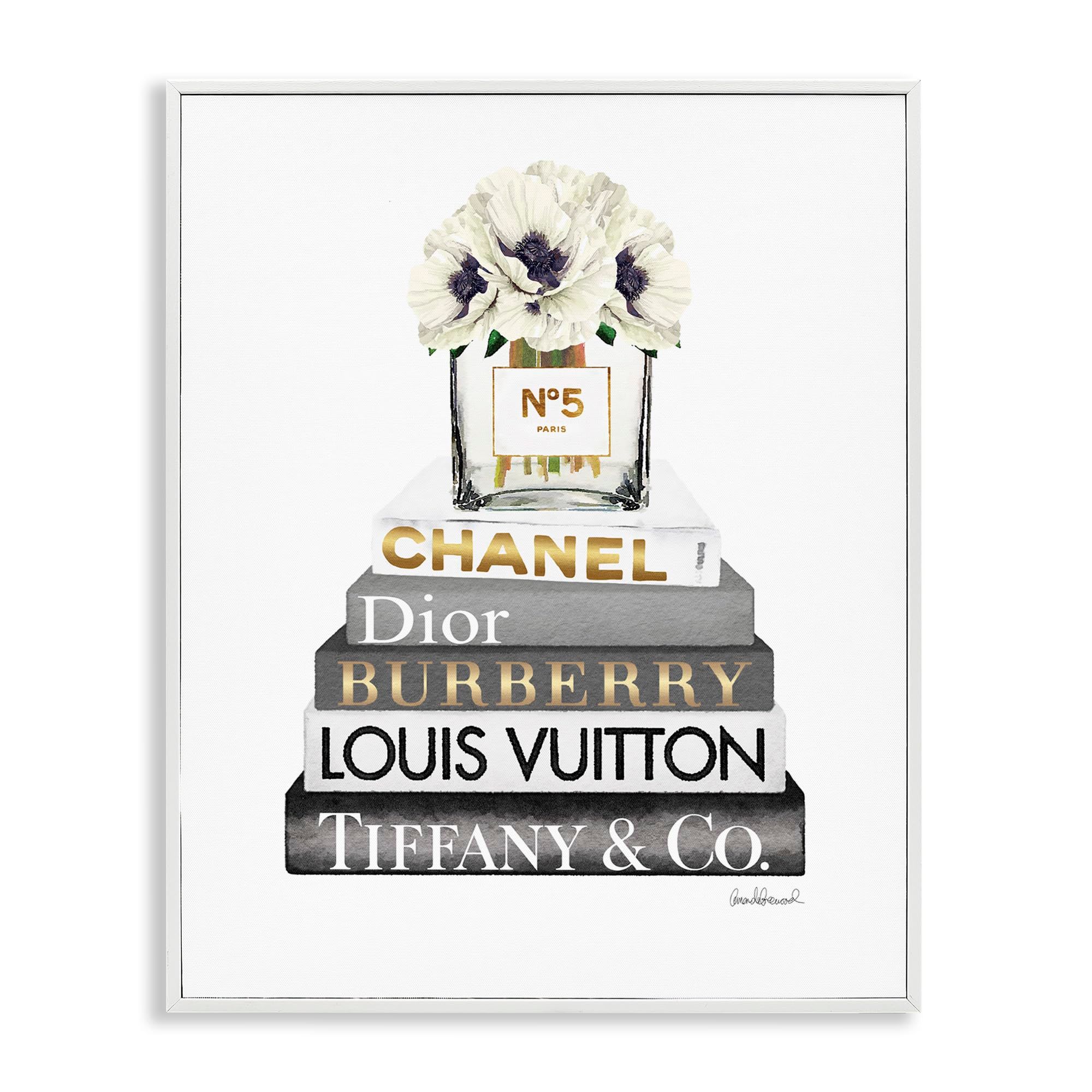 Buy ALAYRA Blooming White Floral Display on Glam Designer Bookstack ...