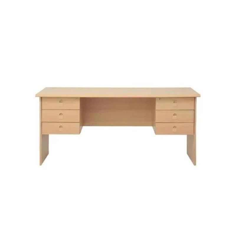 Buy 6 Drawer Office Table, Office Table, Office Desk 160 Cm Online ...