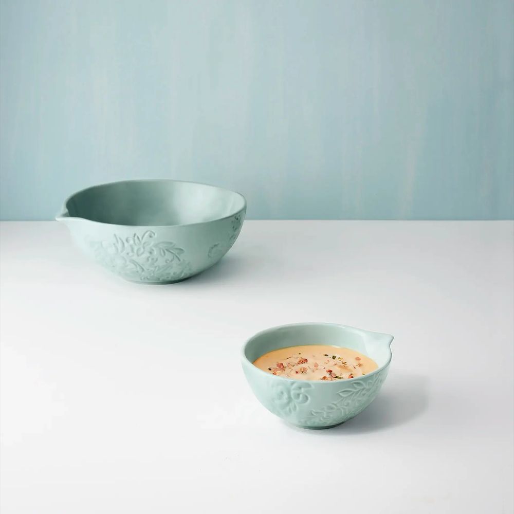 Buy Upper Crust Ceramic Mixing Bowl- Small - Light Blue Online | Danube ...