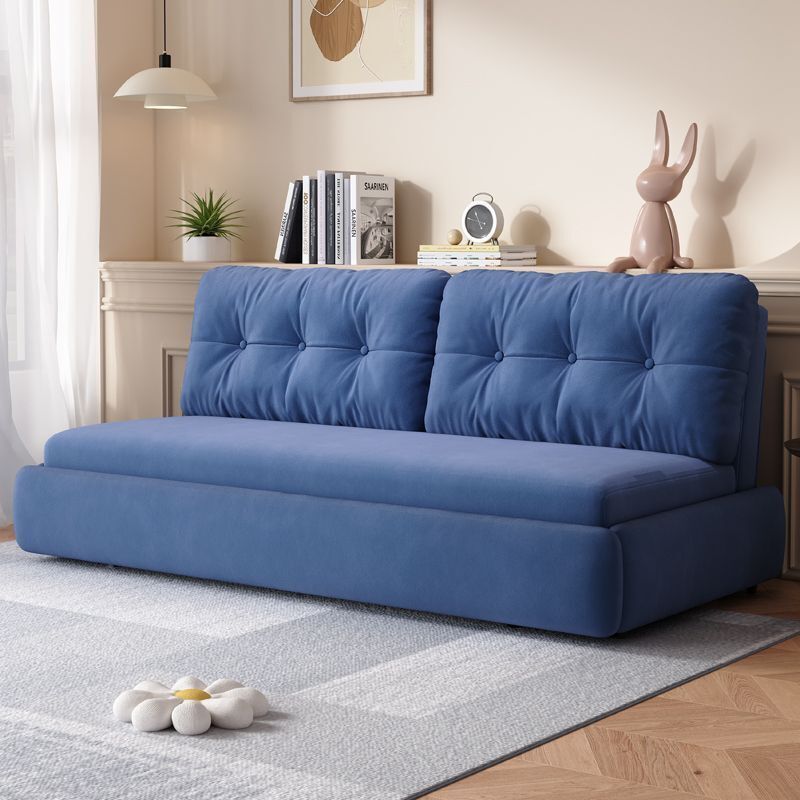 Buy Armless Pull-out 3- Seater Sofa Bed - 213 - Blue Online | Danube ...
