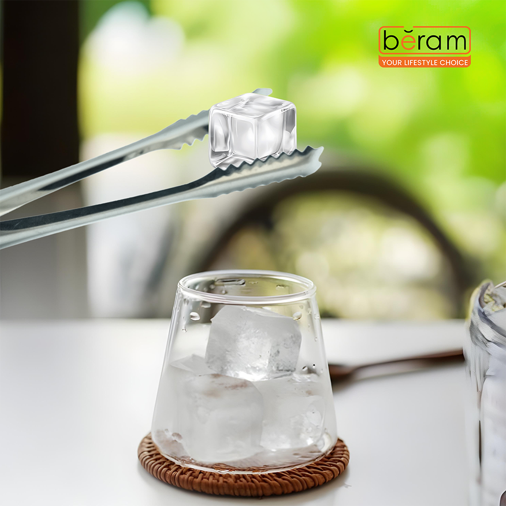 Buy Beram Sugar Tong – Stainless Steel Mini Tongs for Sugar Cubes, Ice ...