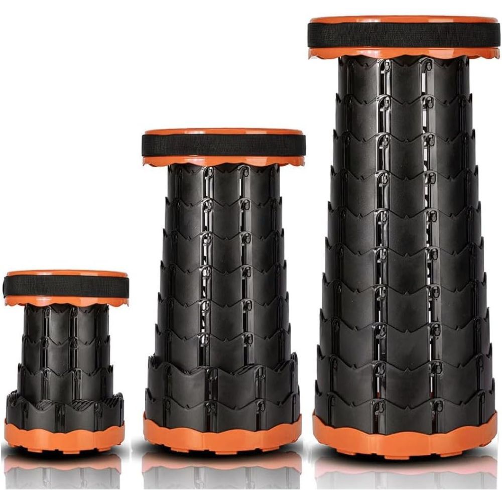 Buy Folding Camping Stool, Portable Collapsible Retractable Telescopic ...