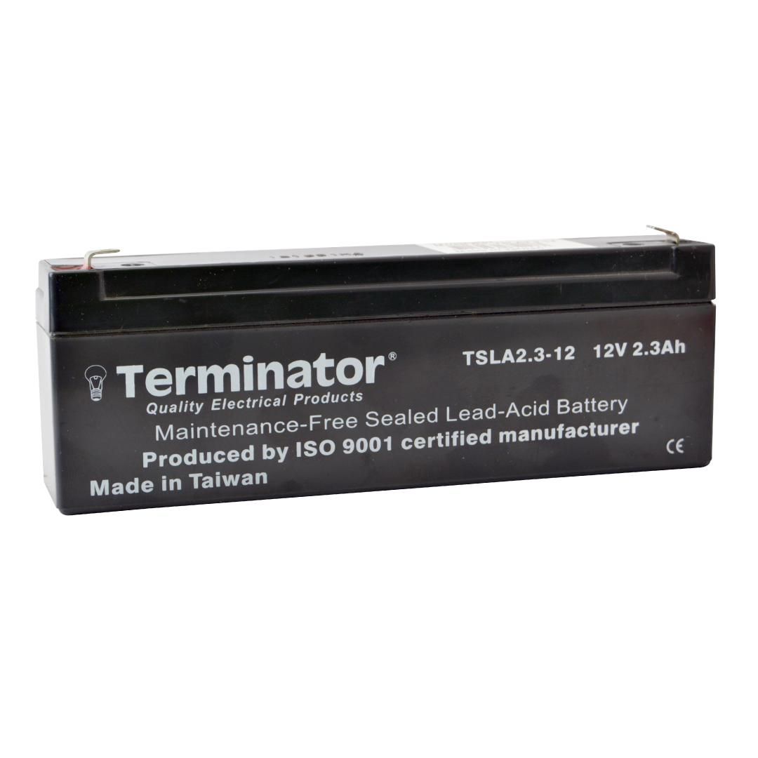 Buy Terminator SLA Battery 12V-2.3Ah (Taiwan) Online | Danube Home UAE