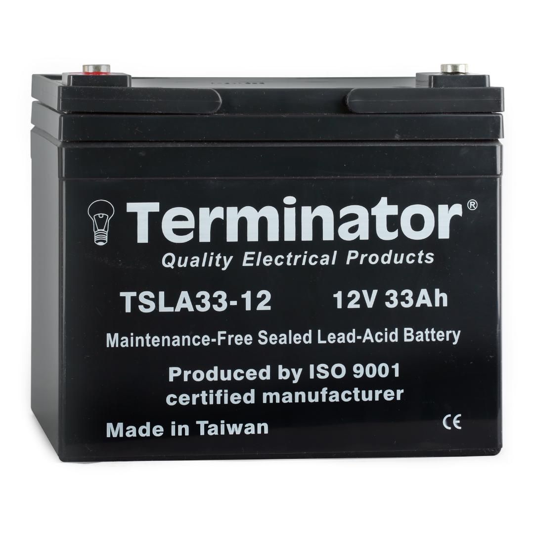 Buy Terminator SLA Battery 12V-33Ah (Taiwan) Online | Danube Home UAE