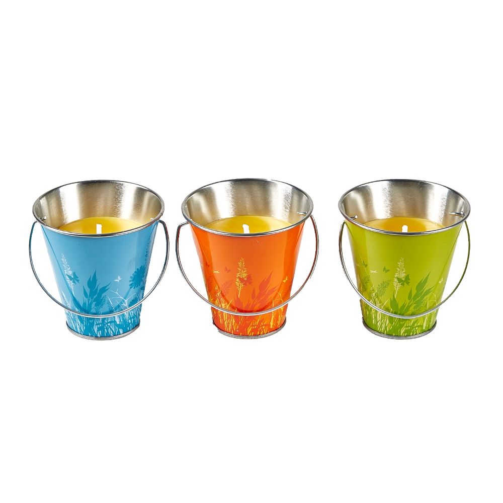 Buy Citronella Mini Candle Bucket - Beach Party - Assorted Colours ...