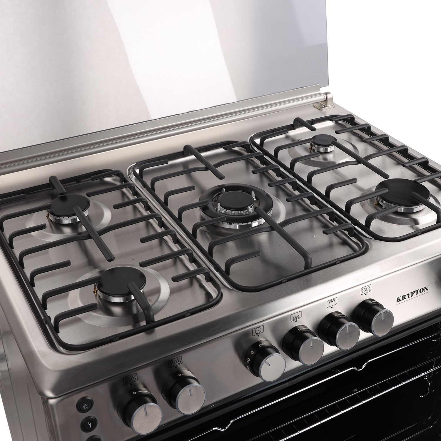 Buy 90x60 Free Standing Oven, 5 Gas Euro Pool Burners, KNCR6312 - Top ...