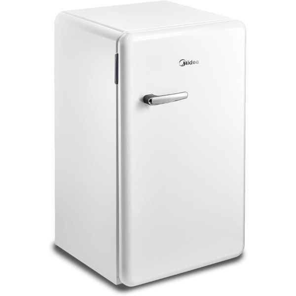 Buy Midea 142L Gross Single Door Retro Style Refrigerator, Compact Size ...