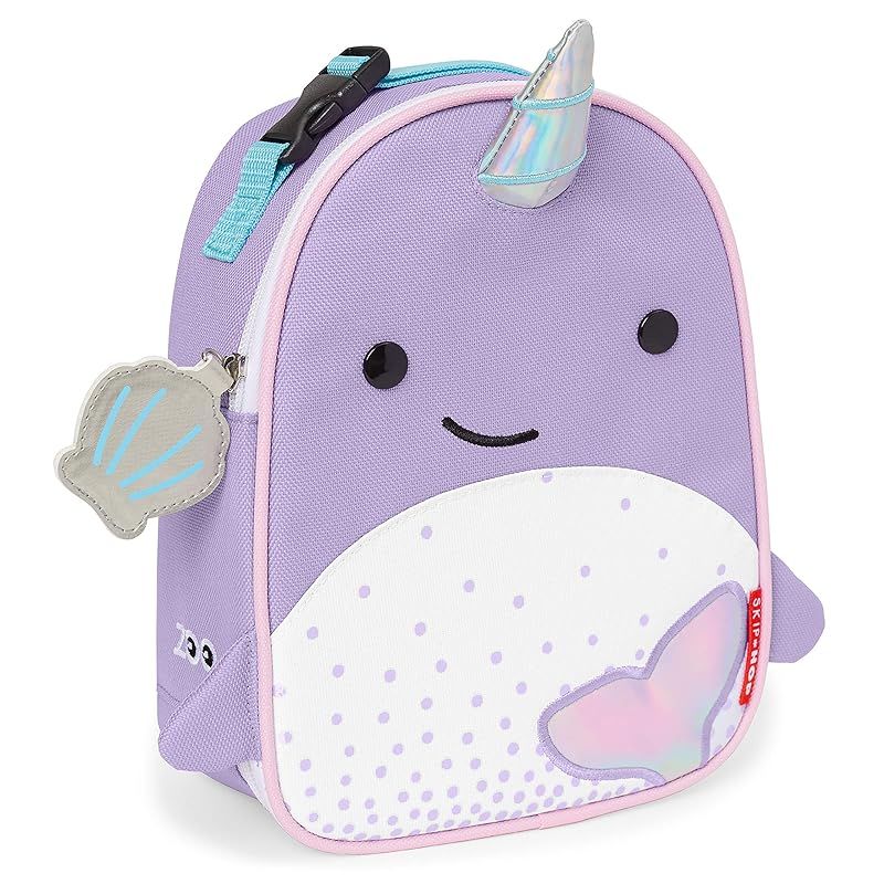 Skip Hop Zoo Lunchie Narwhal, Purple, 1 Count (Pack Of 1)