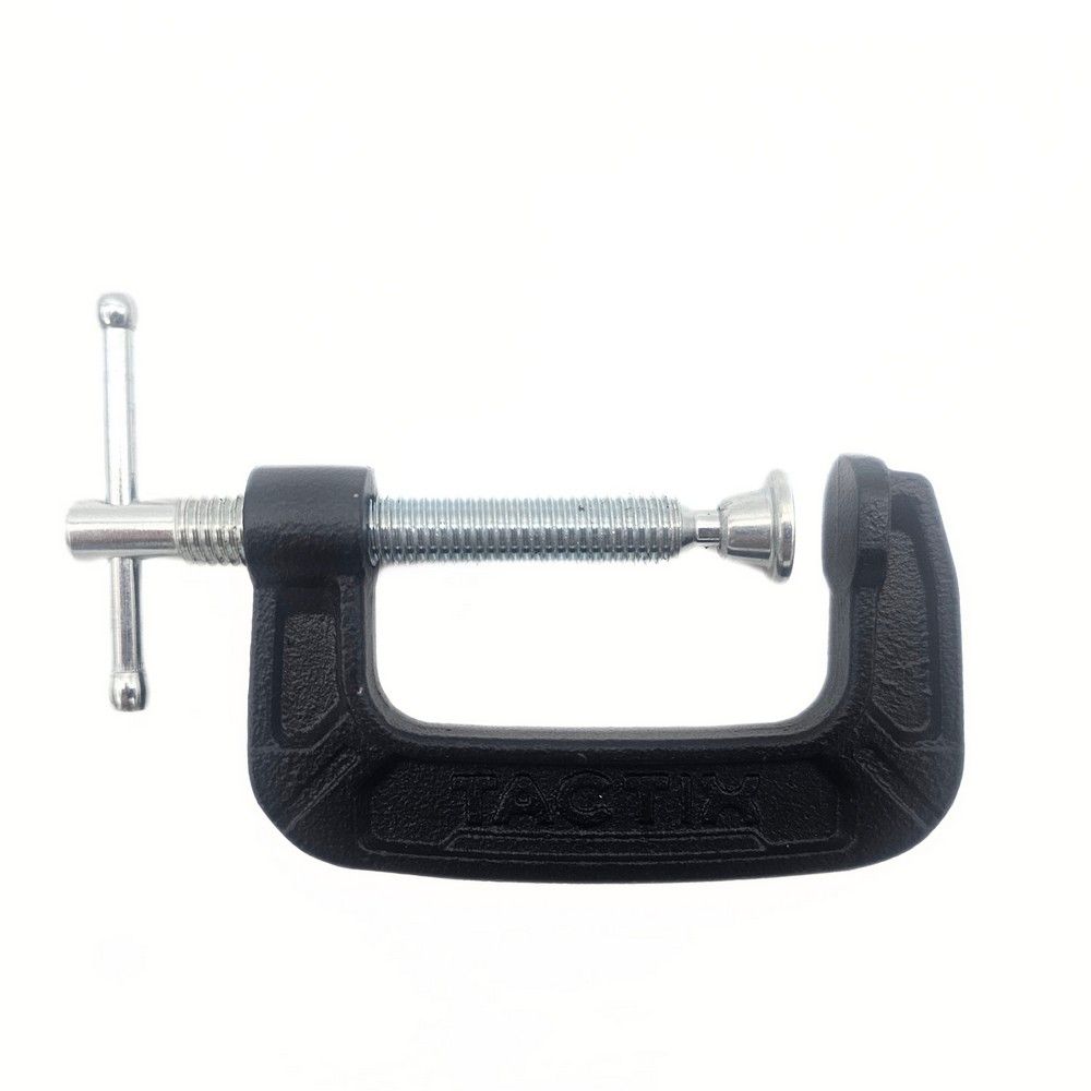 Buy Tactix C-Clamp 2 Inch (50mm), Heavy-Duty Cast-Iron Body, Industrial ...