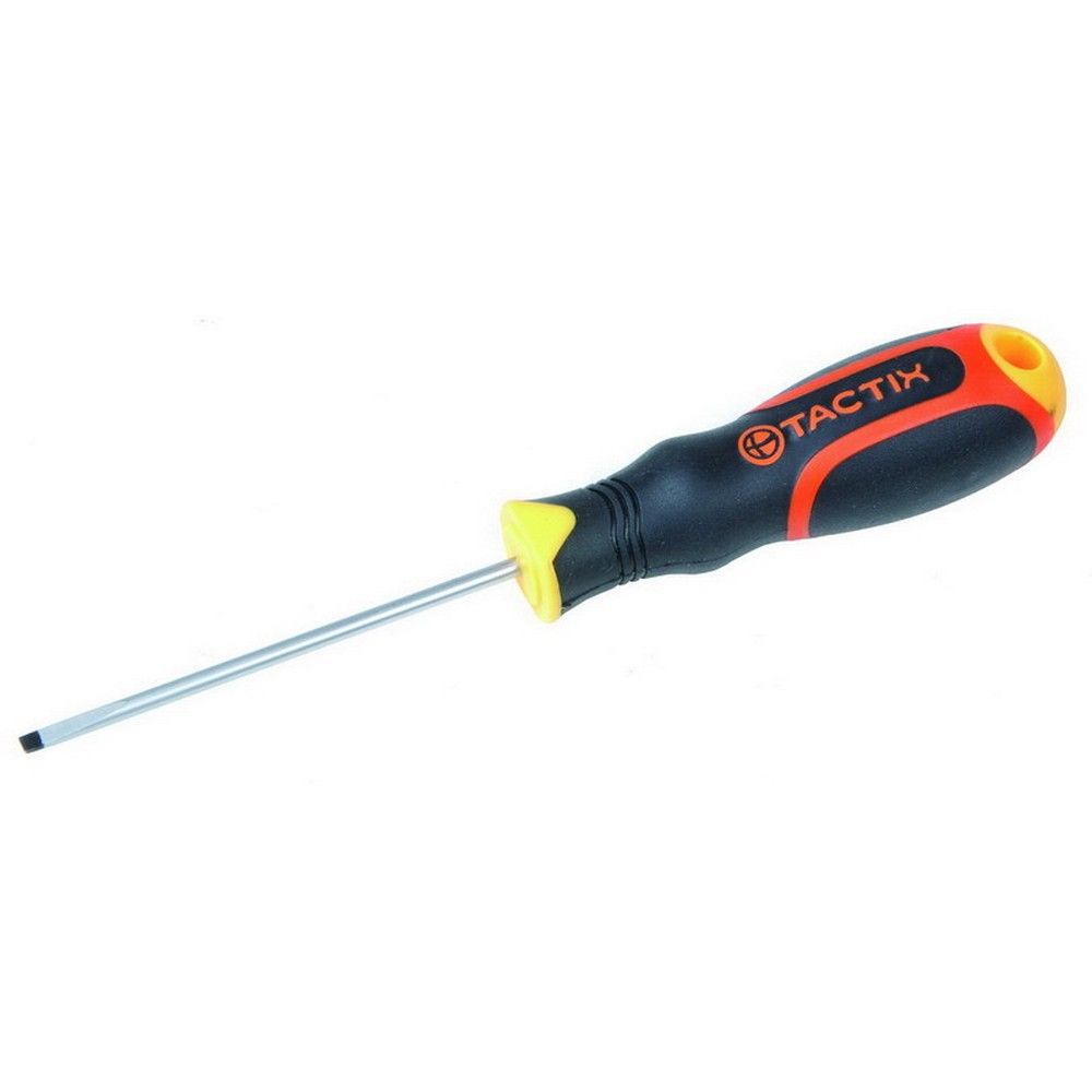 Buy Tactix Screwdriver Slot 3.0 X 75mm (1/8 X 3 Inch), Non-Slip 3 Color ...