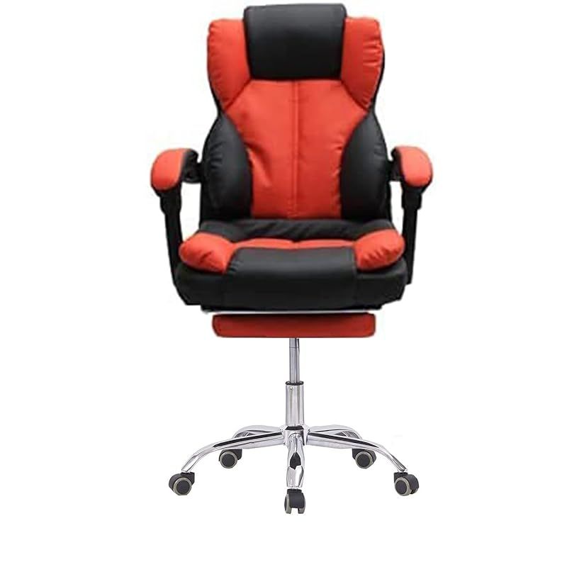Buy Executive Office Gaming Chair PU Leather 360Â° Swivel Desk Chair ...