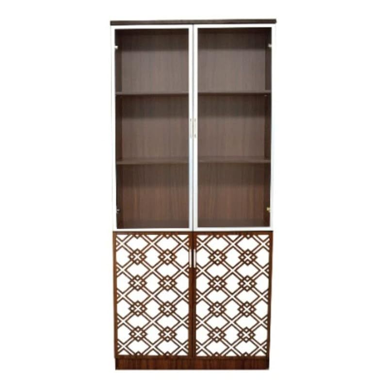 Buy Wooden Book Shelf Rack Wardrobe Bookcase Cabinet-Cupboard for ...