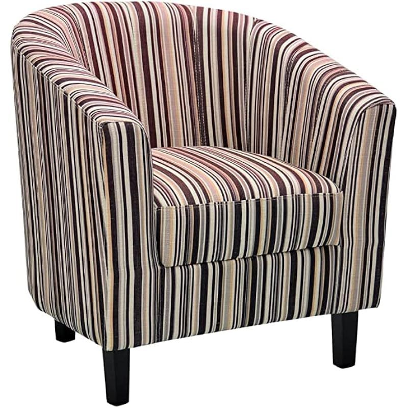 Buy Home Austin Transitional Tub Chair Fabric with High Density Foam ...