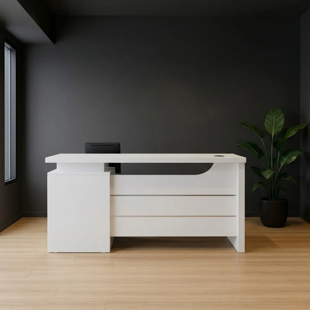 Buy Clanton Luxury Office Desk 120cm | Modern Computer Table Study ...