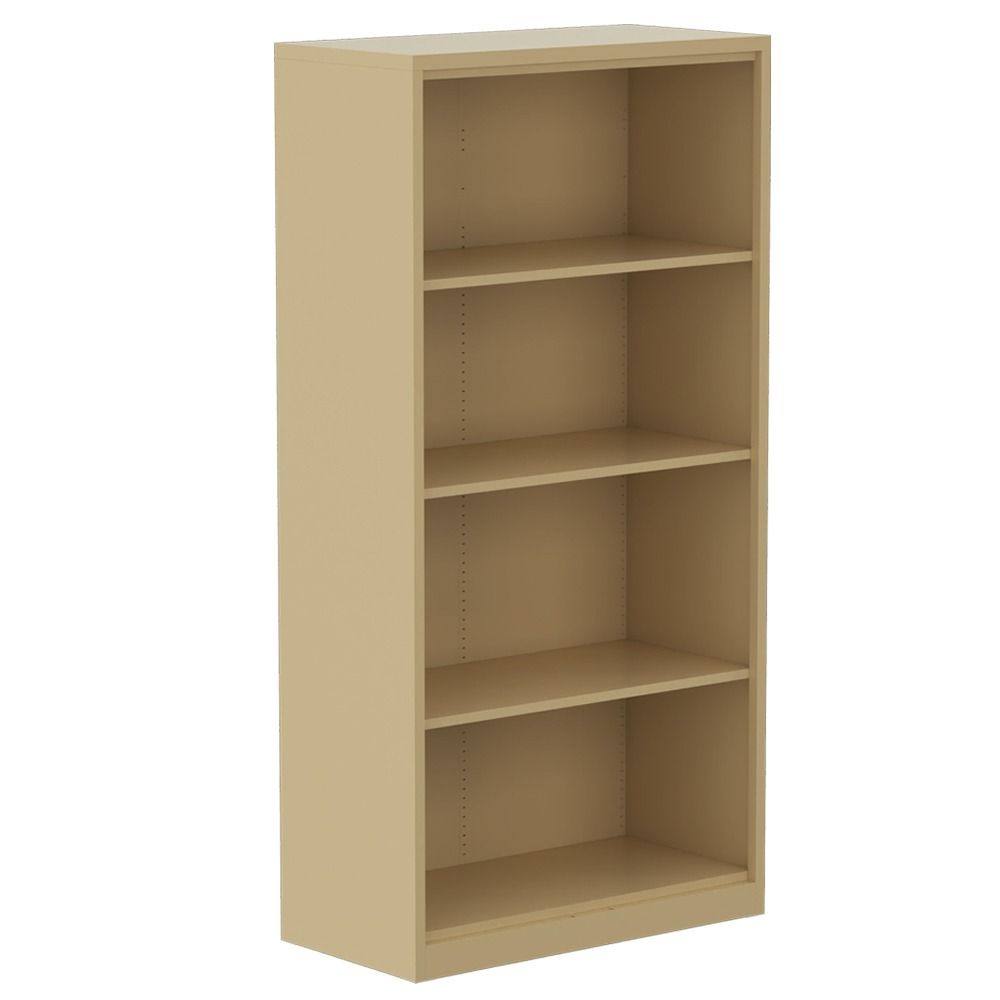 Godrej Full-Height Open Steel Bookcase with Adjustable Shelves, Heavy ...