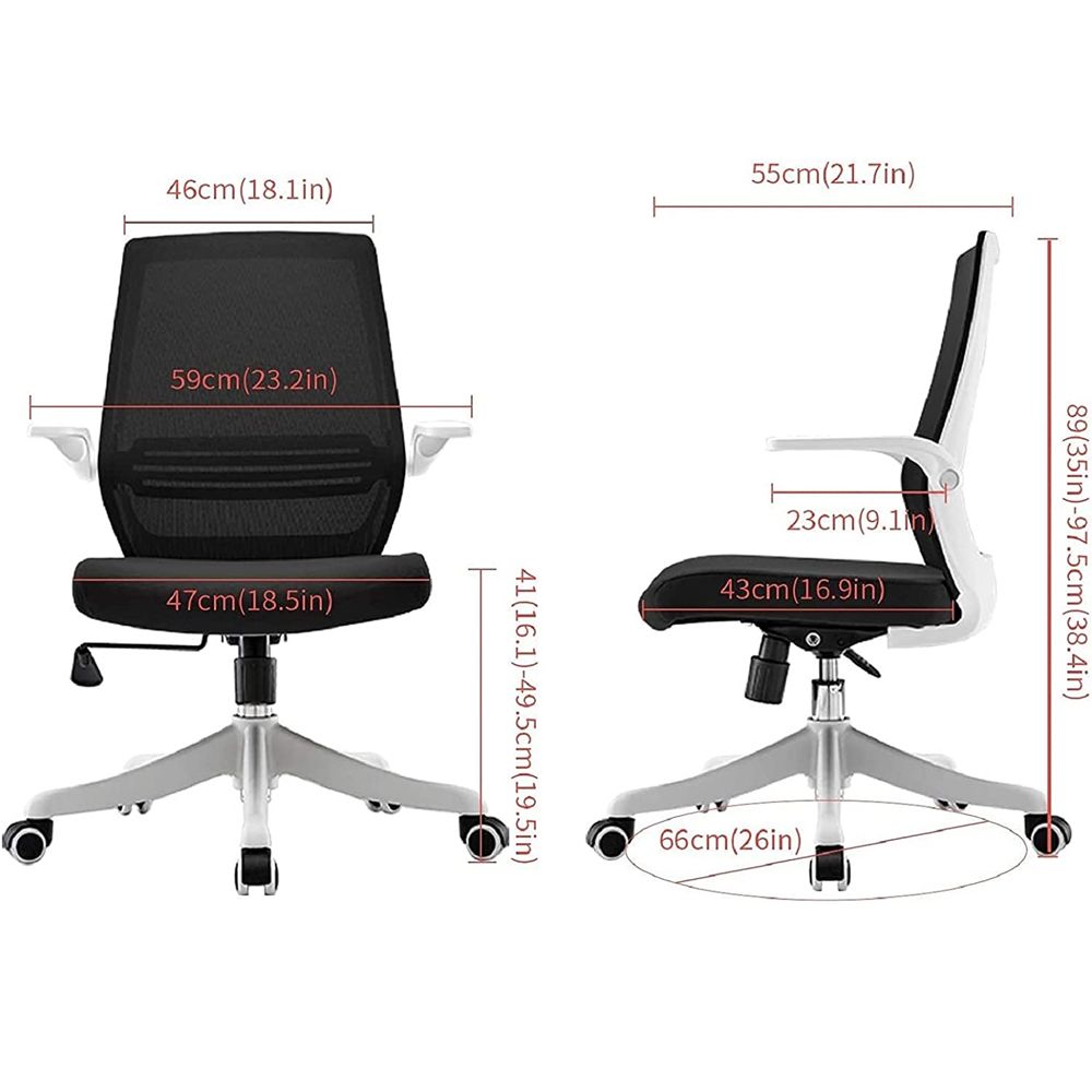 Buy Sihoo M76-1 Height Adjustable Ergonomic Office Chair - Black Online ...