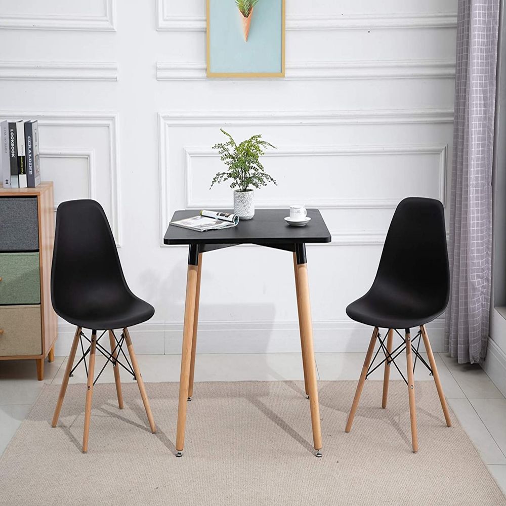 Buy Mahmayi Cenare 3-Piece Dining Set, 80x80 Dining Table & 2 Chairs ...