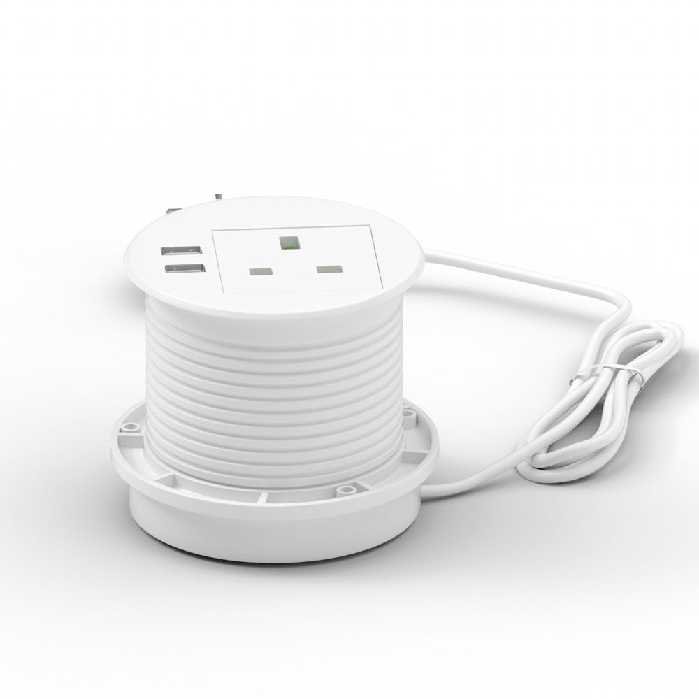 Buy Mahmayi Modern Recessed Power Socket with Wire Efficient Charging ...