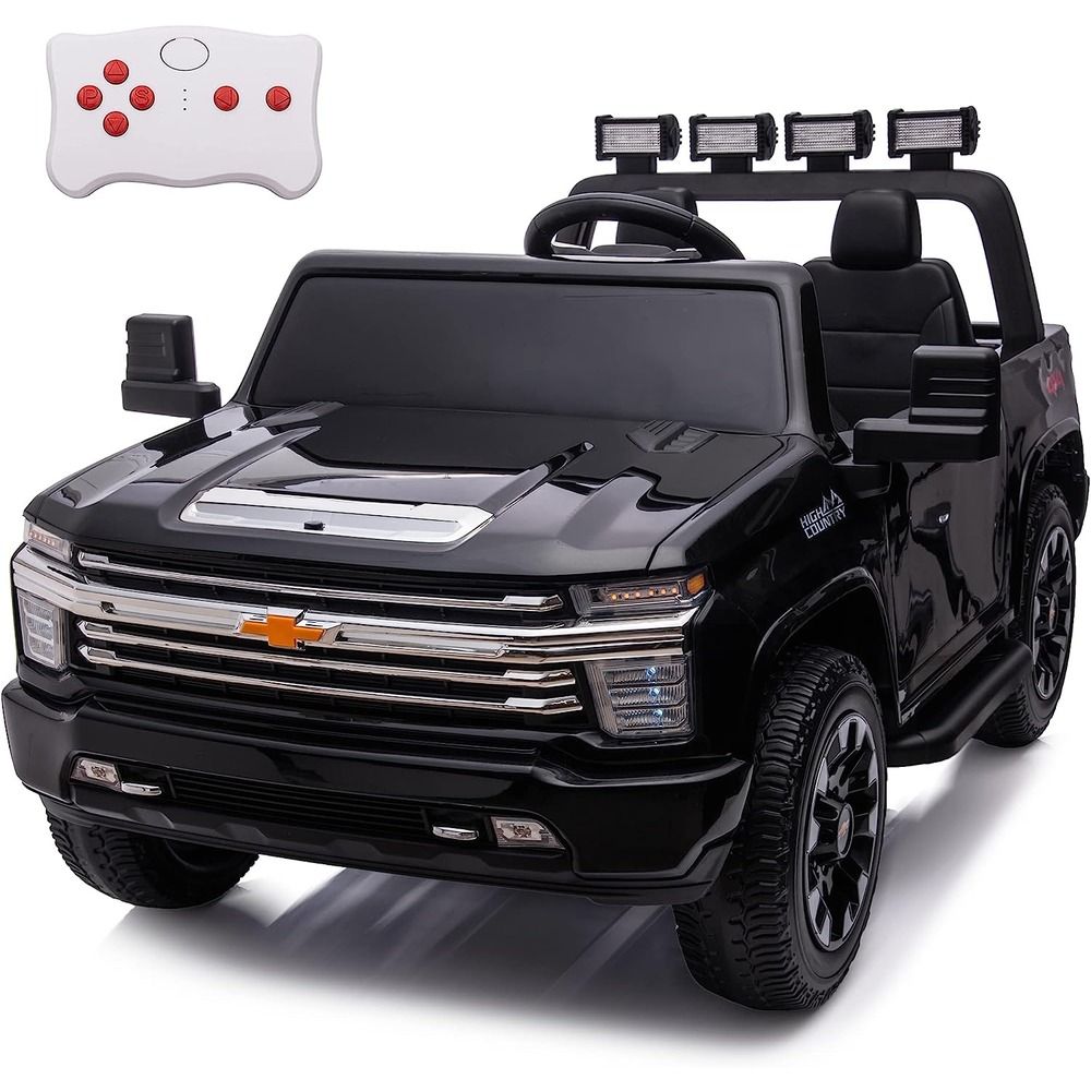 Buy MYTS 12V Chevrolet Silverado rideon 4x4 with two seats for kids ...