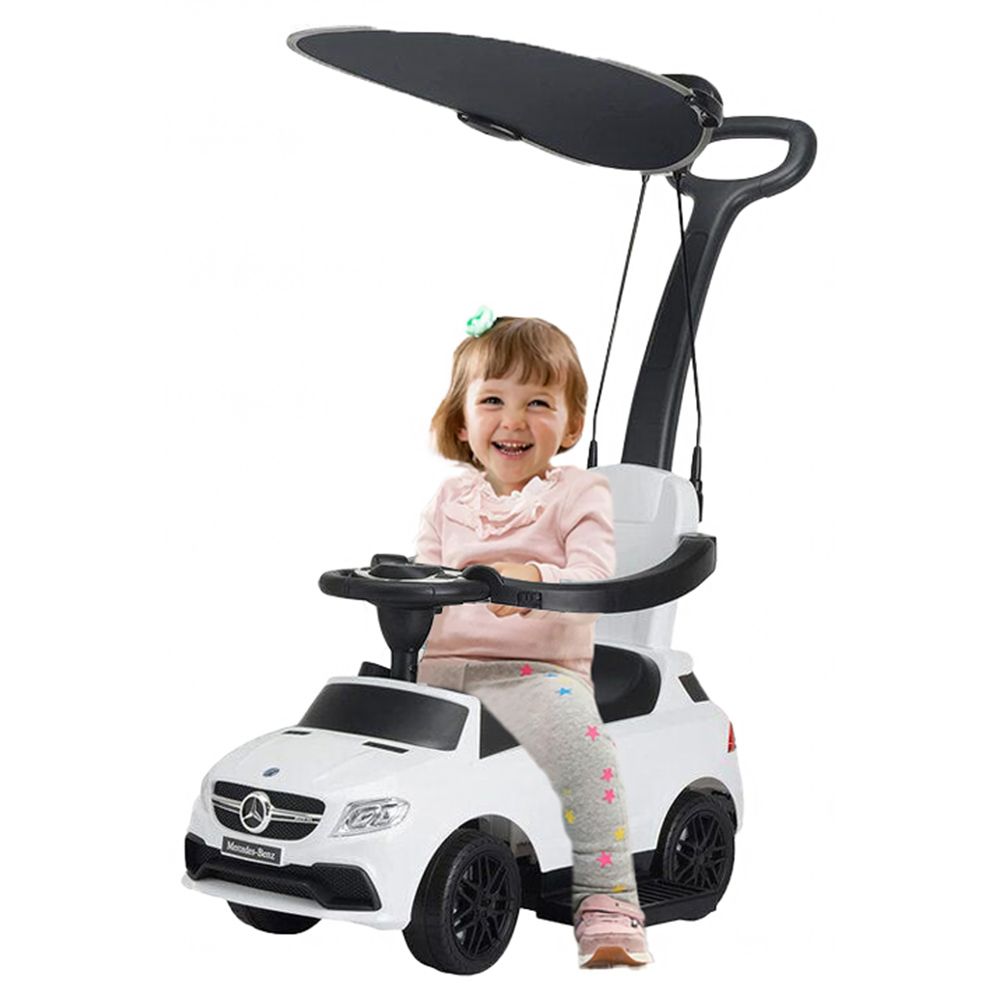 Buy MYTS Mercedes Benz unique Push car with canopy Online | Danube Home UAE